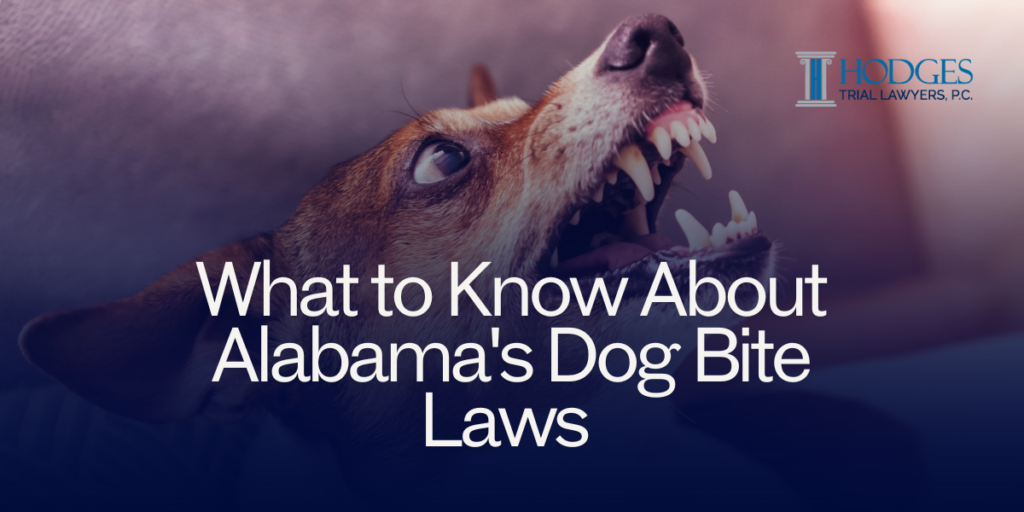 What to Know About Alabama's Dog Bite Laws - Alabama Law Blog